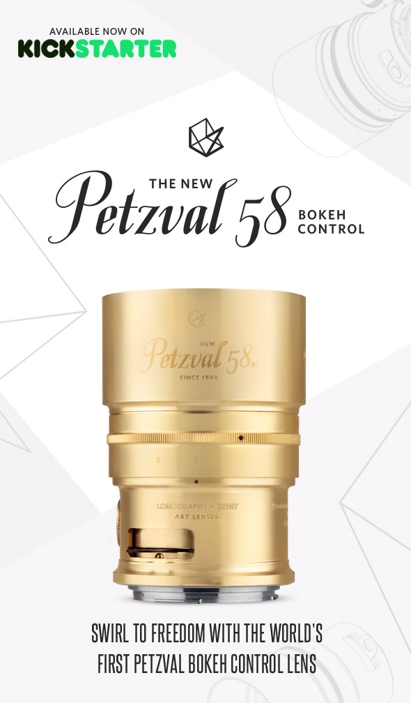 The New Petzval 58 Bokeh Control Art Lens